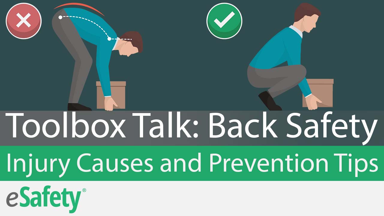 Back Safety: Injury Causes and Prevention Tips - eSafety Training
